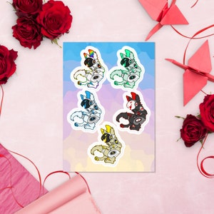 All Colors Protogen Sticker Sheet - Etsy