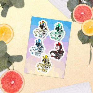 All Colors Protogen Sticker Sheet - Etsy