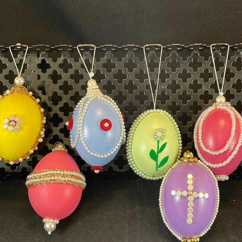 Egg Shell Ornaments - Etsy