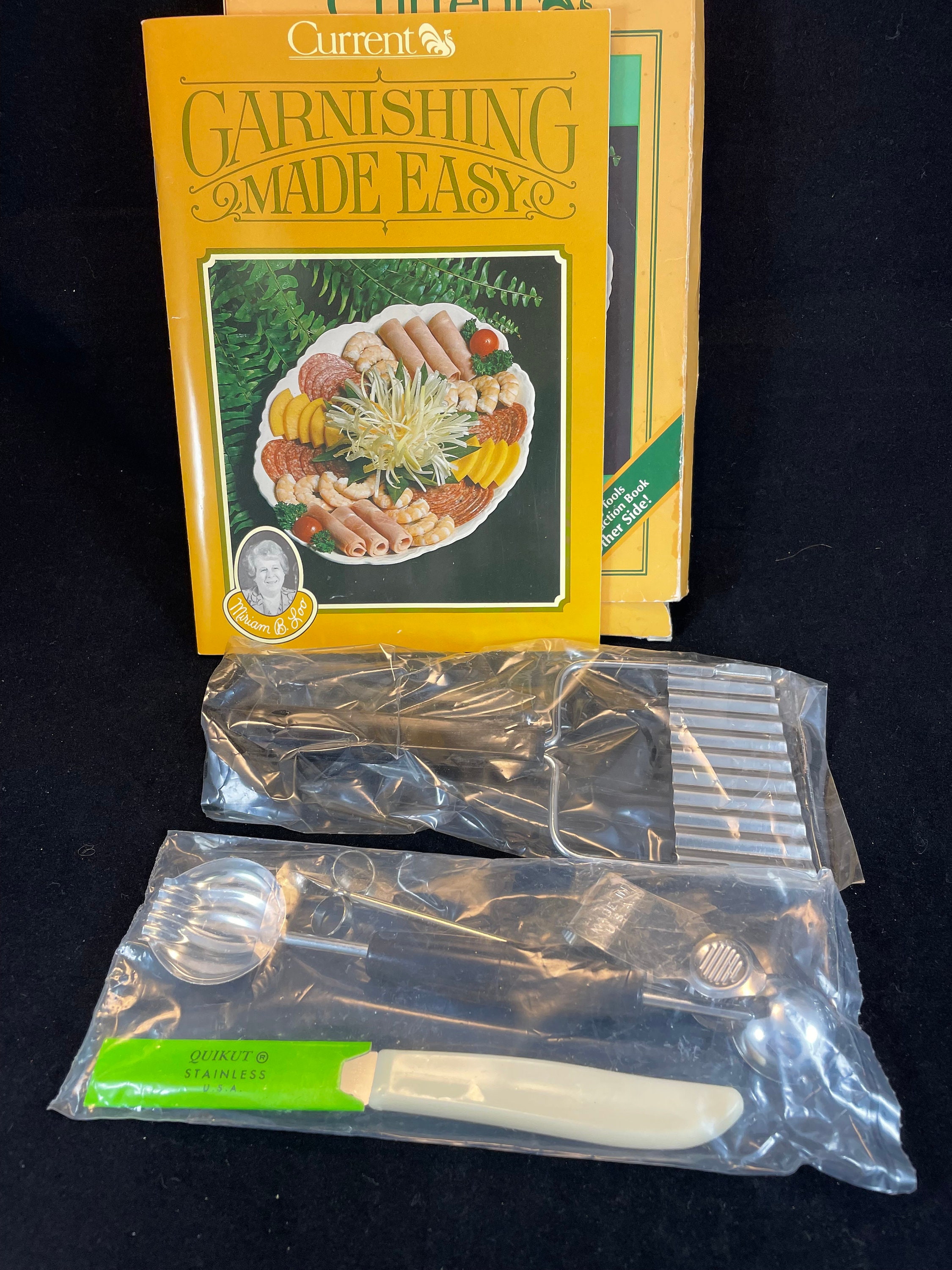 Vintage Full Garnishing Kit by Current 5 Garnishing Tools | Etsy