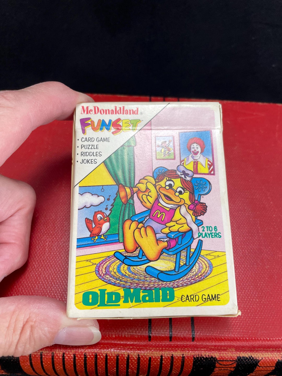 1992 Mcdonaldland Funset Old Maid Card Game, Puzzle, Riddles and Jokes ...