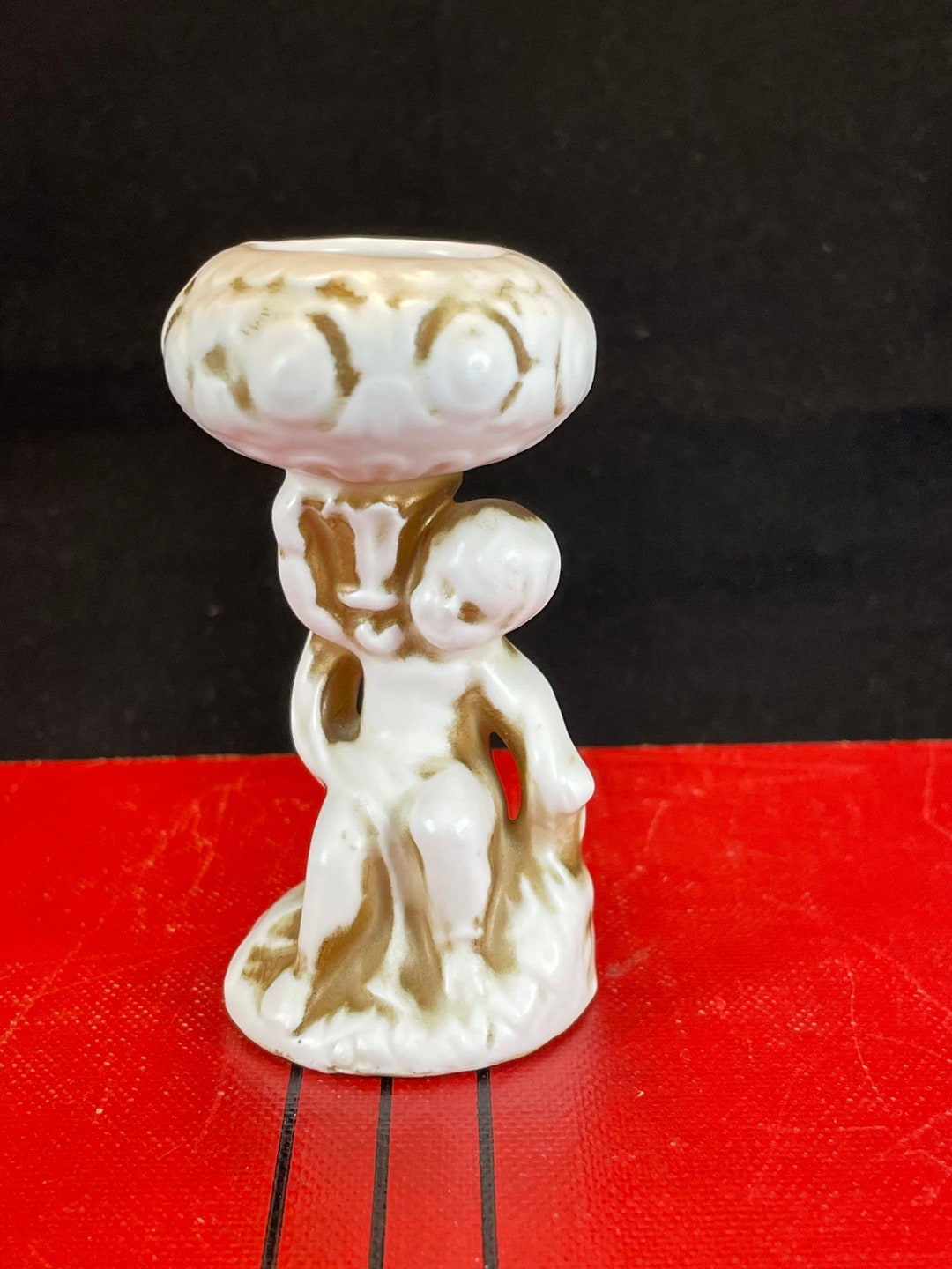 Vintage Inarco Cherub Vase, Miniature Vase, Measures 3" Tall, 1963 ...