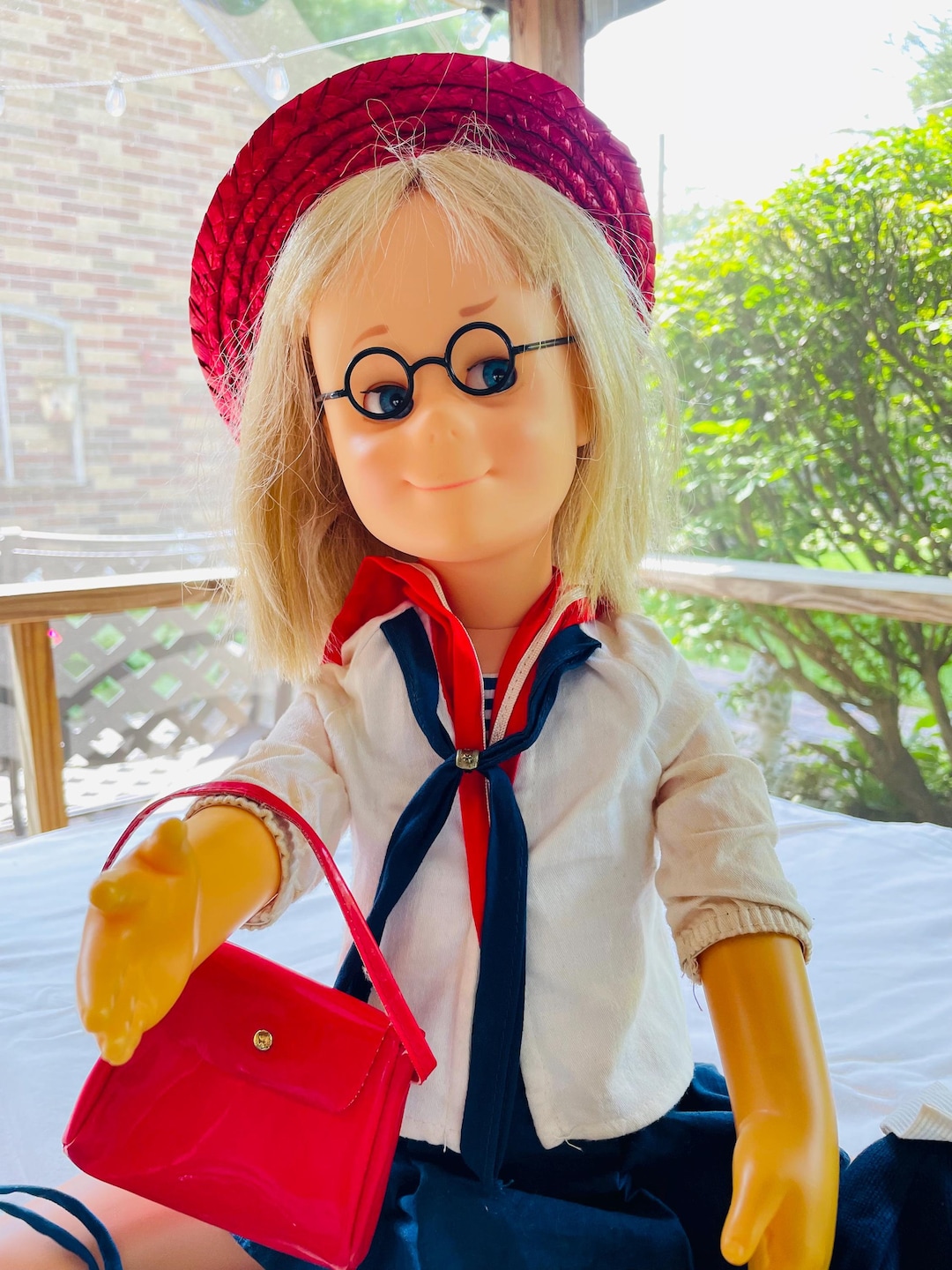 RARE Vintage 1962 Charmin' Chatty Travels Round the World Doll, Mid ...