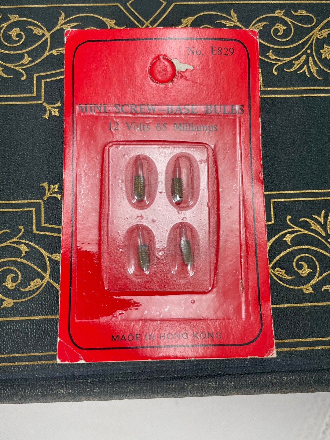 RARE Package of Mini Screw-base Flame Tip Bulbs for Dollhouse Making ...