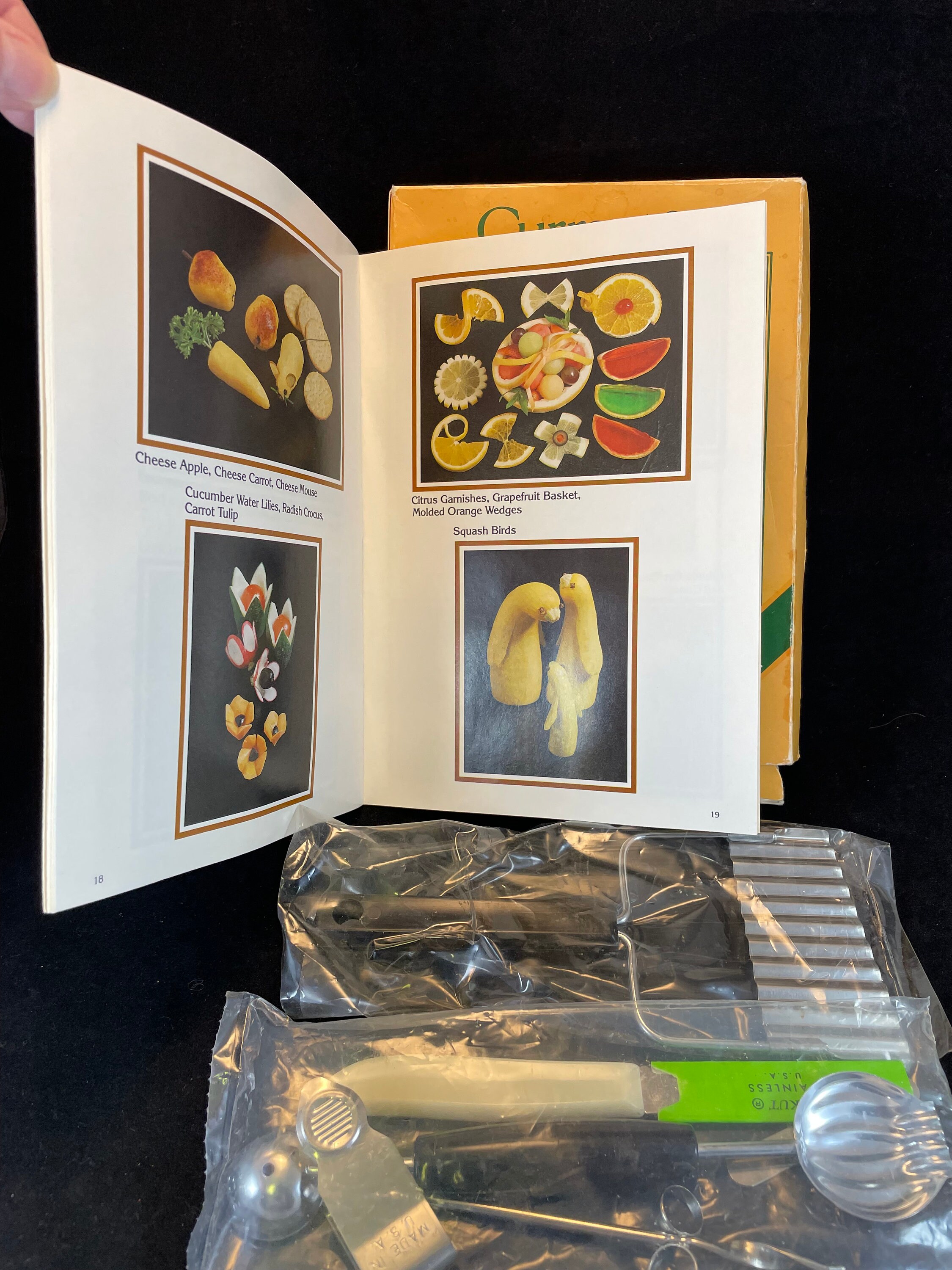 Vintage Full Garnishing Kit by Current 5 Garnishing Tools | Etsy