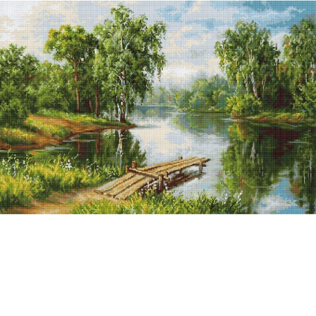 Gobelin - Needlepoint Kit by LUCA-S -A Very Nice Place, G548 - Etsy