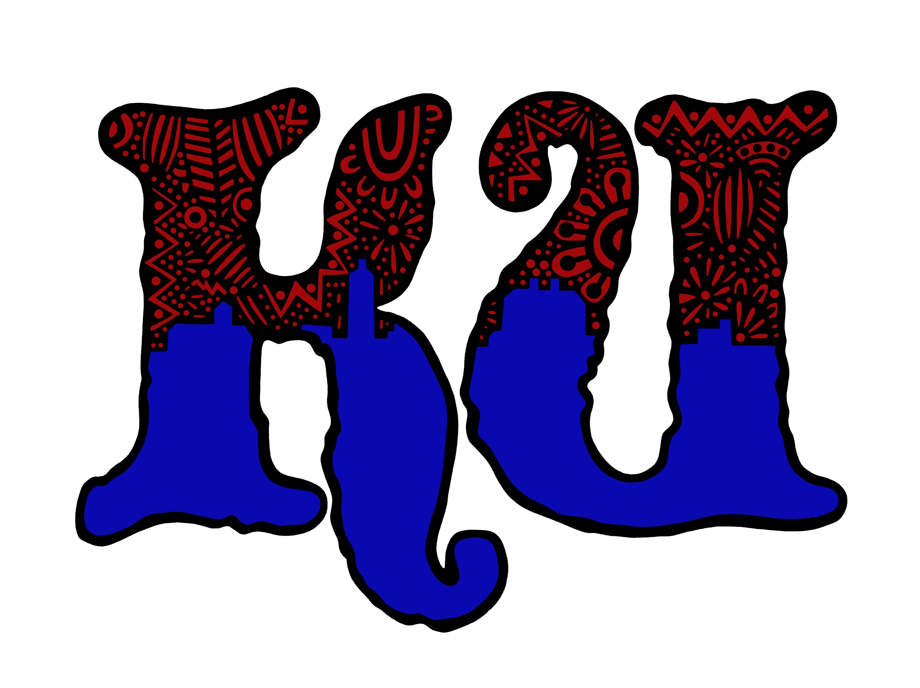 KU Zentangle Sticker Stickers KU Kansas Lawrence | Etsy