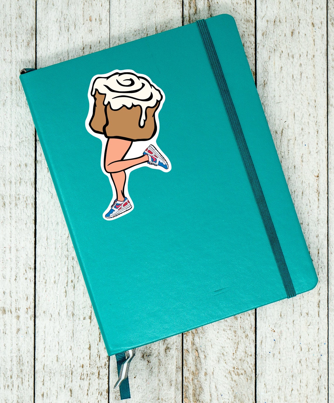 Cinnamon Roll Sticker Cinnamon Bun Food Sticker Vinyl - Etsy