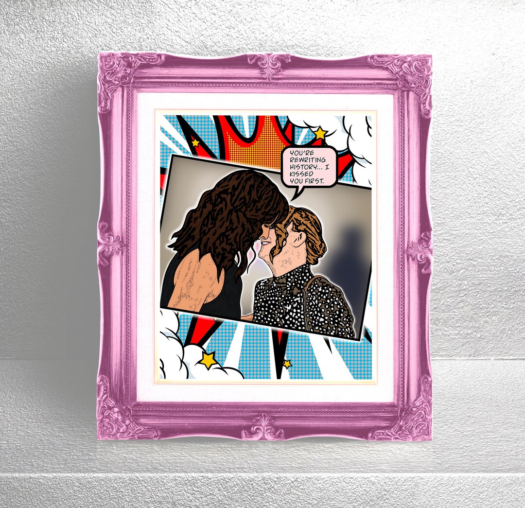 Bette and Tina the L Word Somerset Velvet Giclée Print, Bette Porter ...