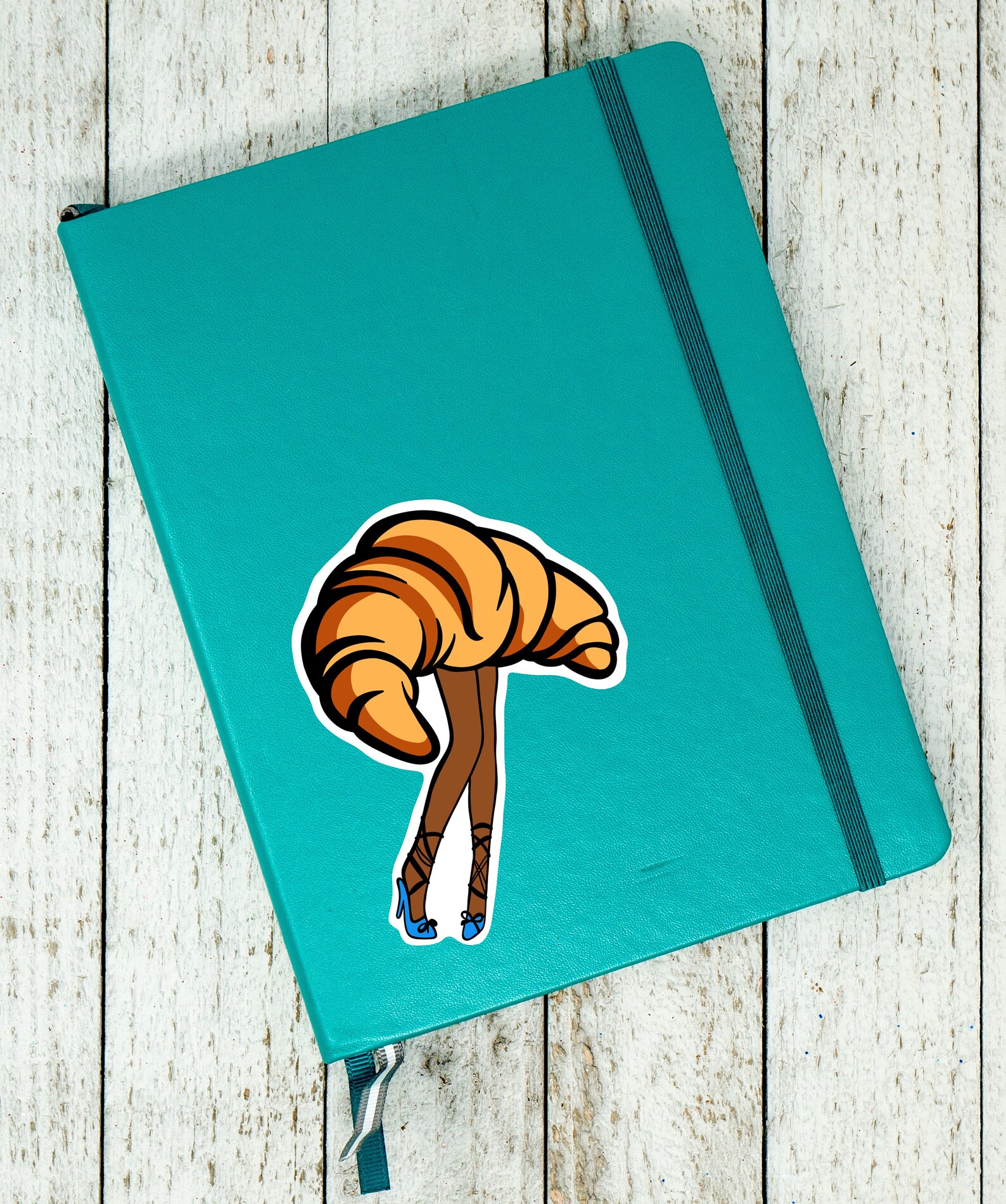 Croissant Sticker Croissant Pastries Vinyl Sticker Die-cut - Etsy