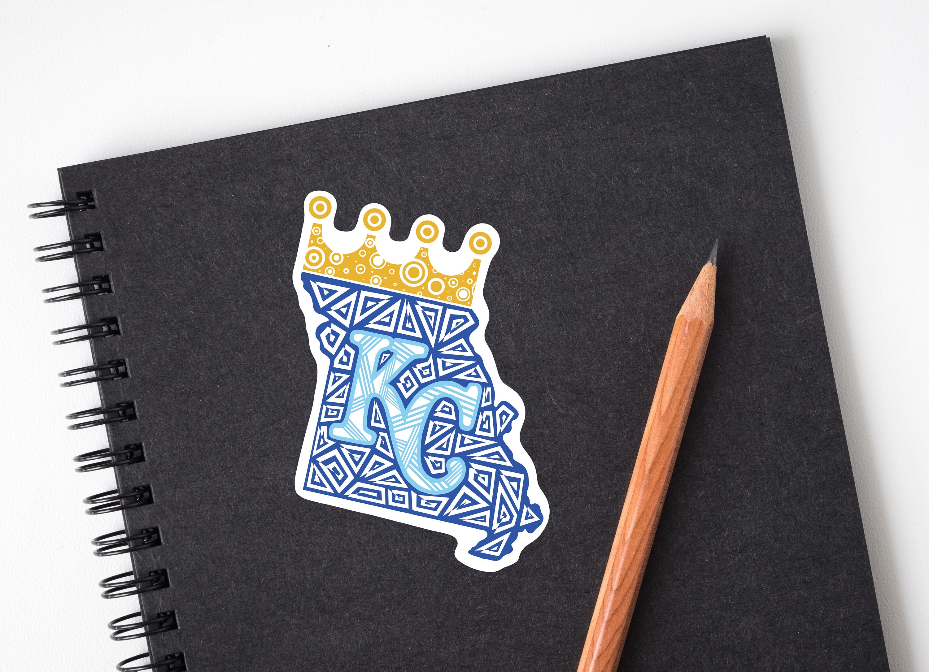 Kansas City Royals Inspired Sticker, KC, Missouri, Baseball, Royals ...