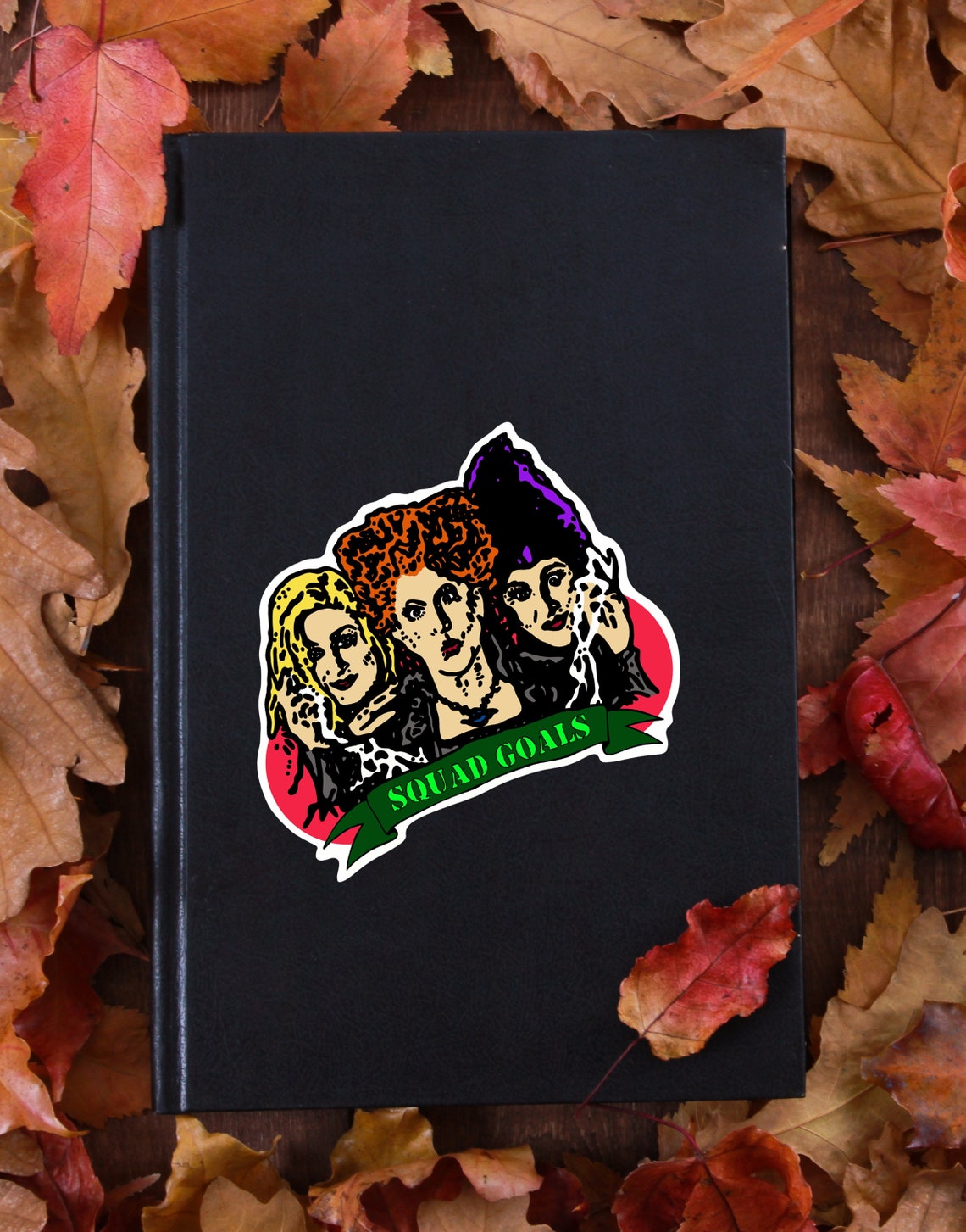 Hocus Pocus Squad Goals Sticker, Squad Goals, Hocus Pocus, Witches ...