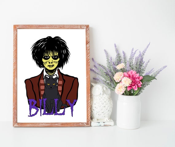 Billy Butcherson Print Hocus Pocus Hocus Pocus Print Billy | Etsy