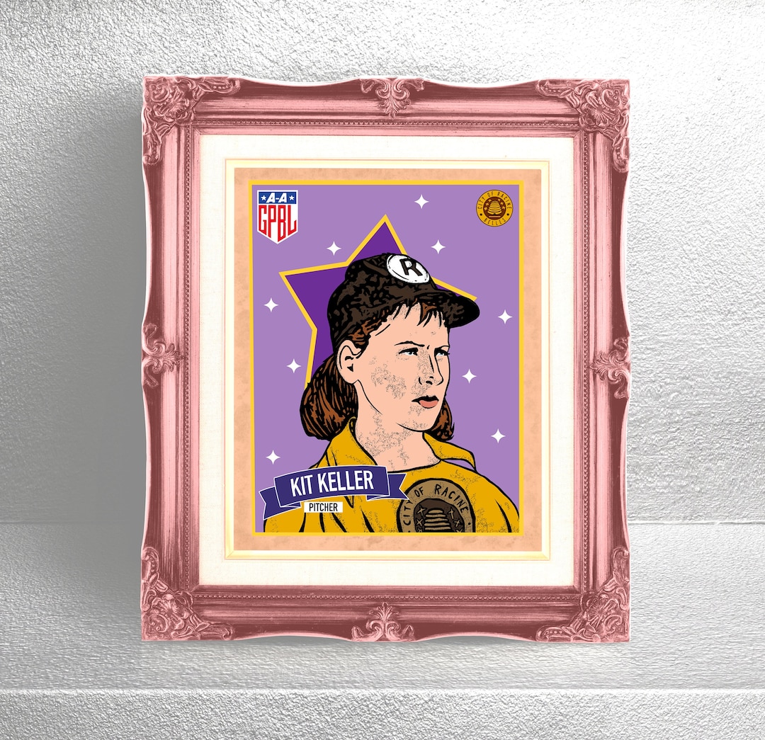 Kit Keller A League of Their Own Inspired Somerset Velvet Giclée Print ...