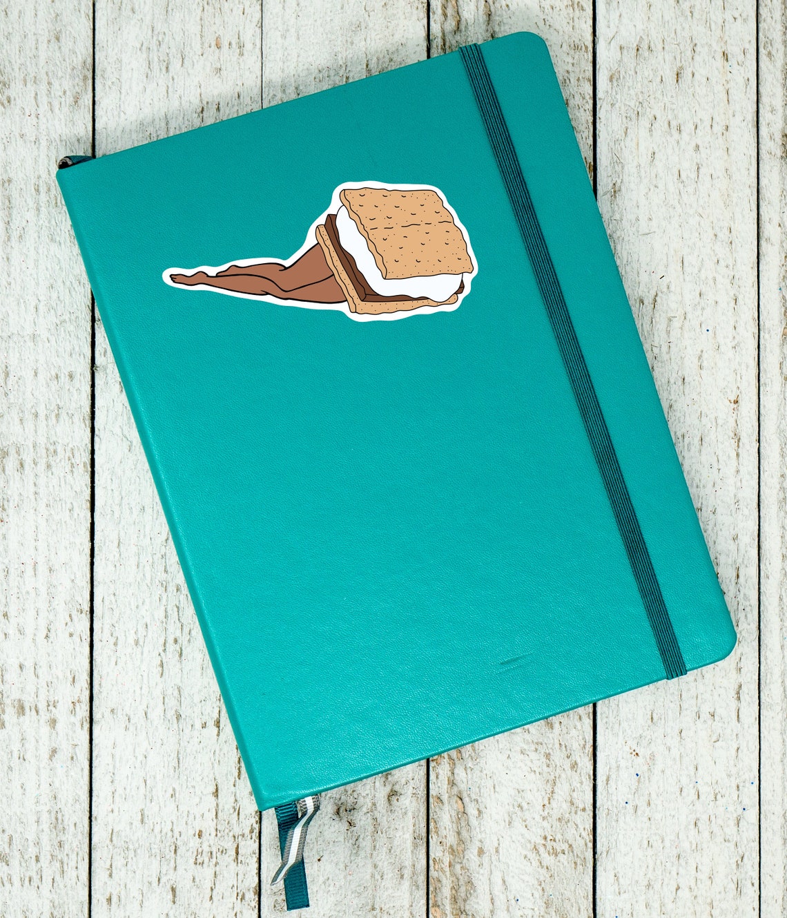 S'mores Sticker, Food, Chocolate, Graham Crackers, Marshmallow, Hiking ...