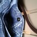 Blue Chevron Tote Shoulder Bag, Blue Weekender Tote, Blue Dot Travel ...