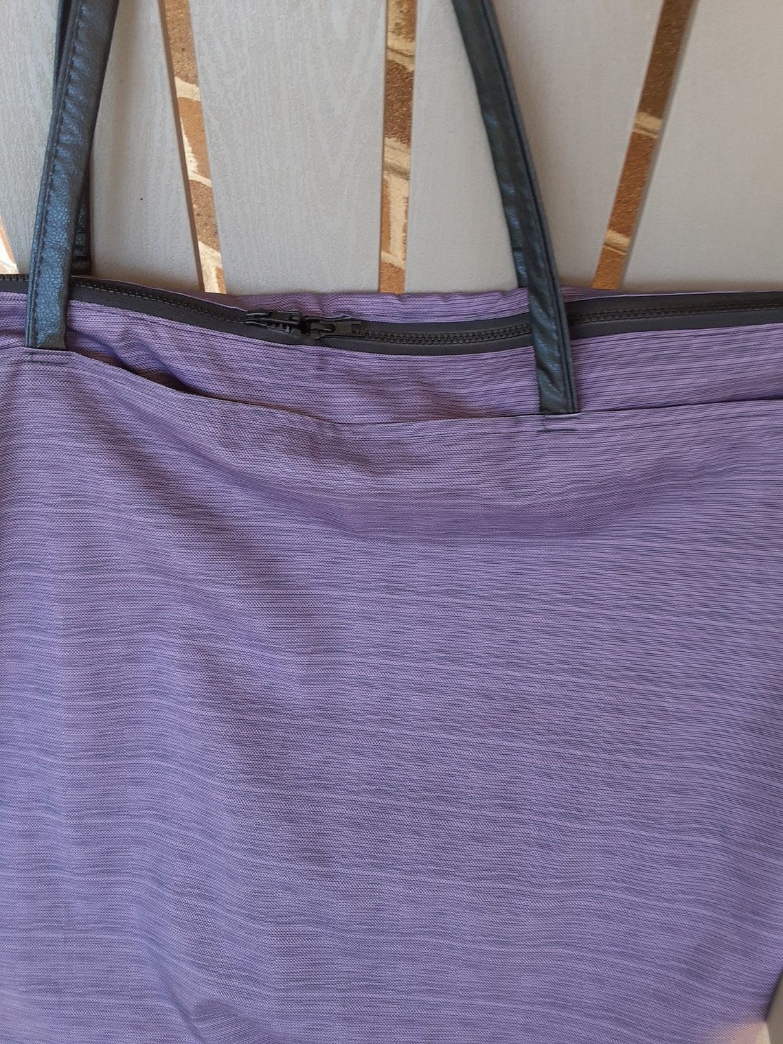 Purple Weekender Tote Bag, Purple Travel Accesdory, Overnight Bag ...
