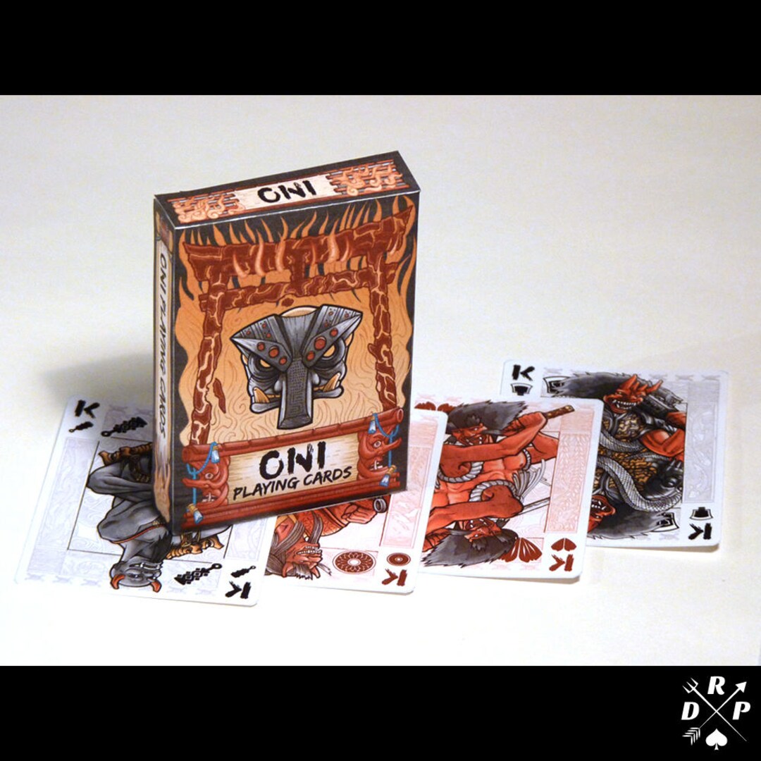 Oni Playing Cards - Etsy