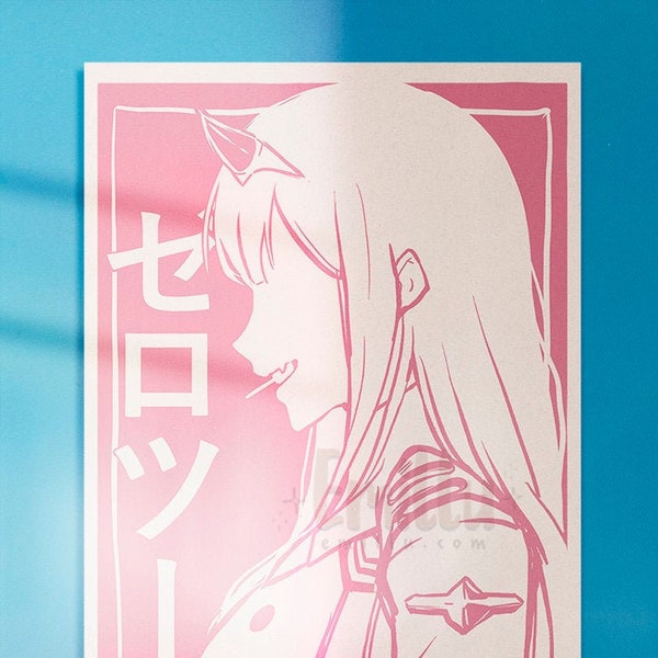 Zero Two Stickers - Etsy