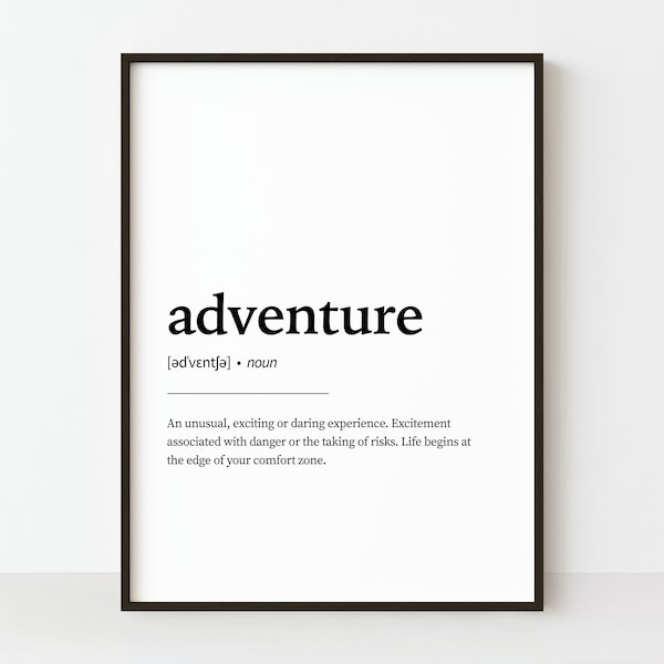 Adventure Quote - Etsy