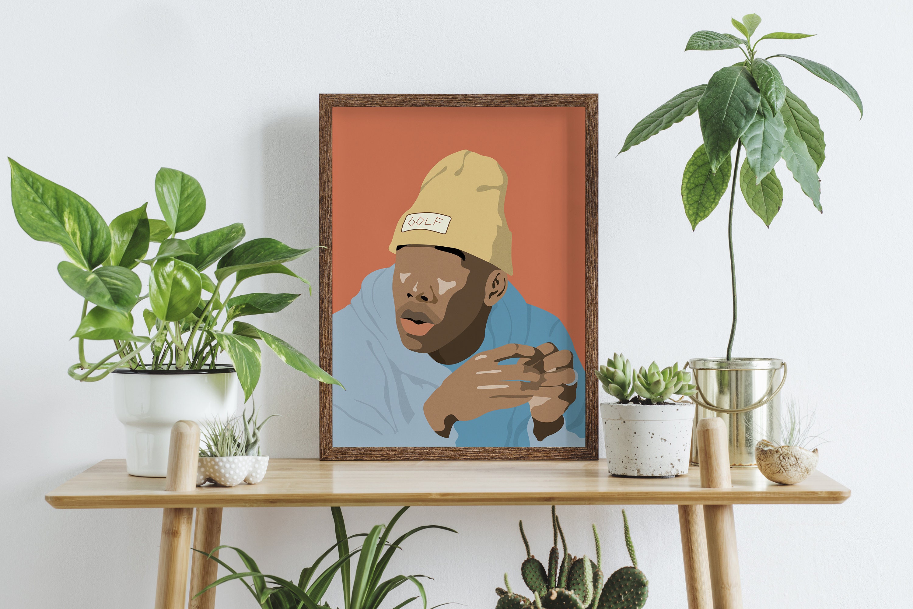 Minimalist Tyler The Creator Poster, Tyler The Creator Wall Art ...