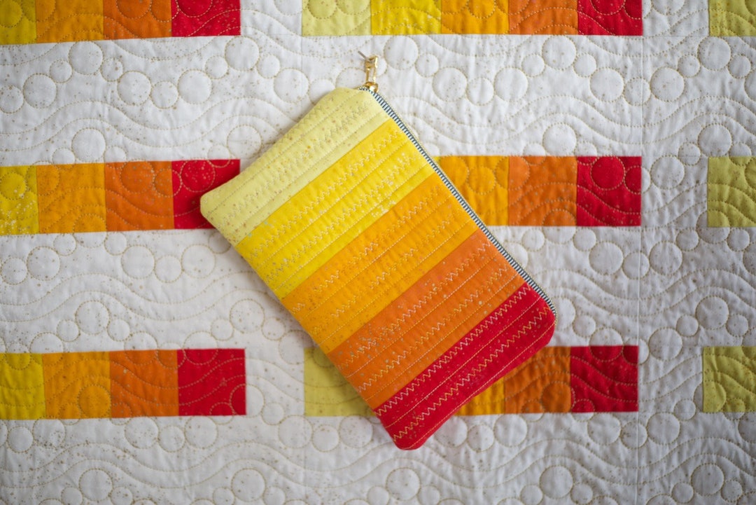 Color Swatches Zipper Pouch Pattern - PDF Download - Etsy