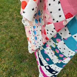 Charm Pack Split Quilt Pattern - PDF Download - Charm Pack Quilt ...