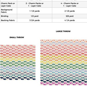 Charm Pack Split Quilt Pattern - PDF Download - Charm Pack Quilt ...