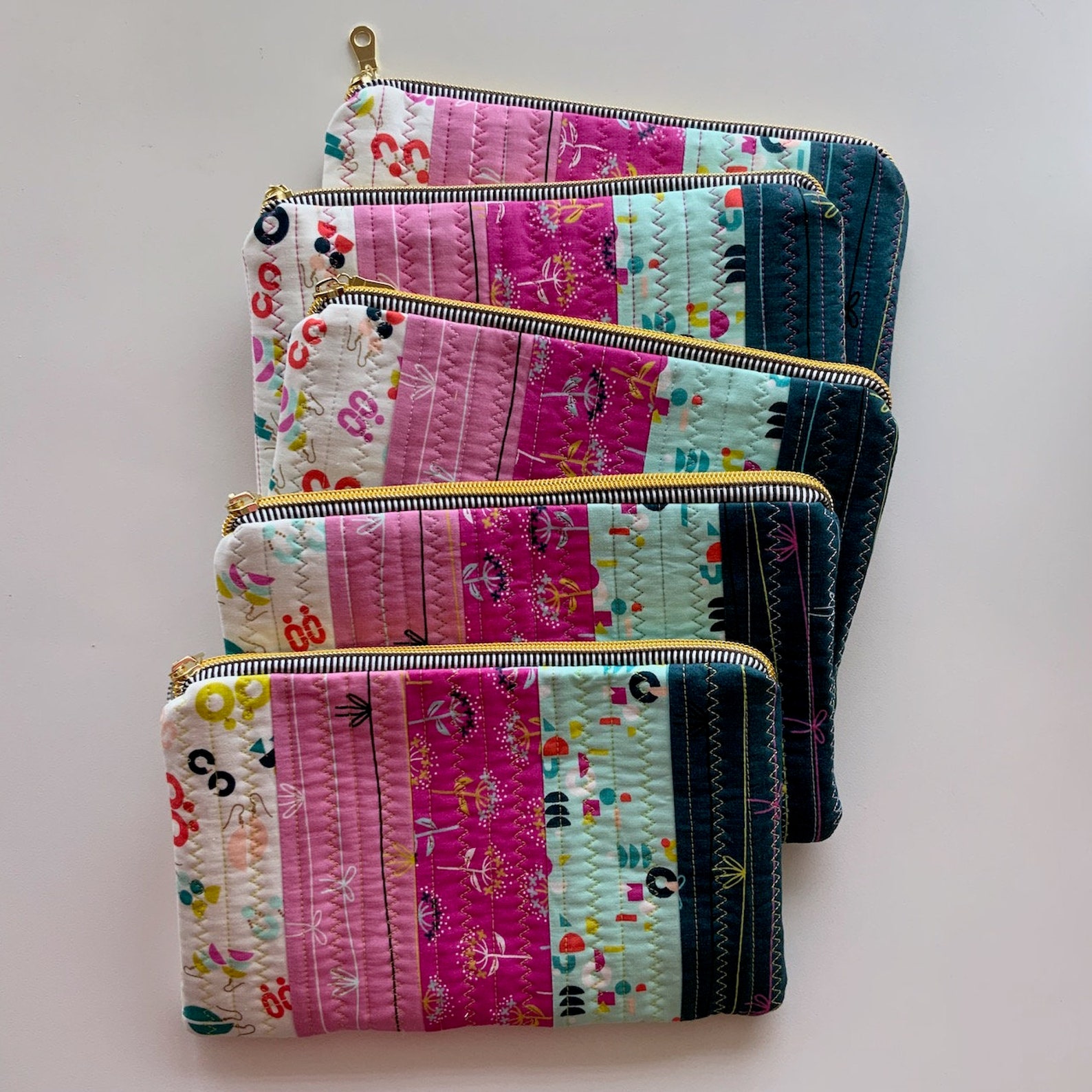 Color Swatches Zipper Pouch Pattern PDF Download - Etsy