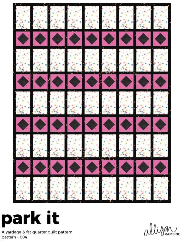 Park It Quilt Pattern PDF Download | Etsy