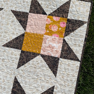 Charm Pack Stars Quilt Pattern - PDF Download - One Charm Pack Pattern ...