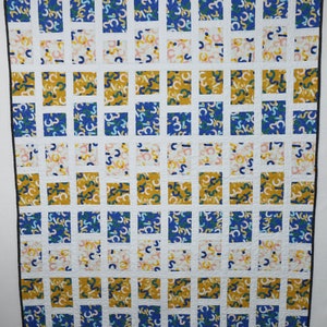 Bold Blocks Quilt Pattern - PDF Download - Yardage Quilt Pattern - Fat ...