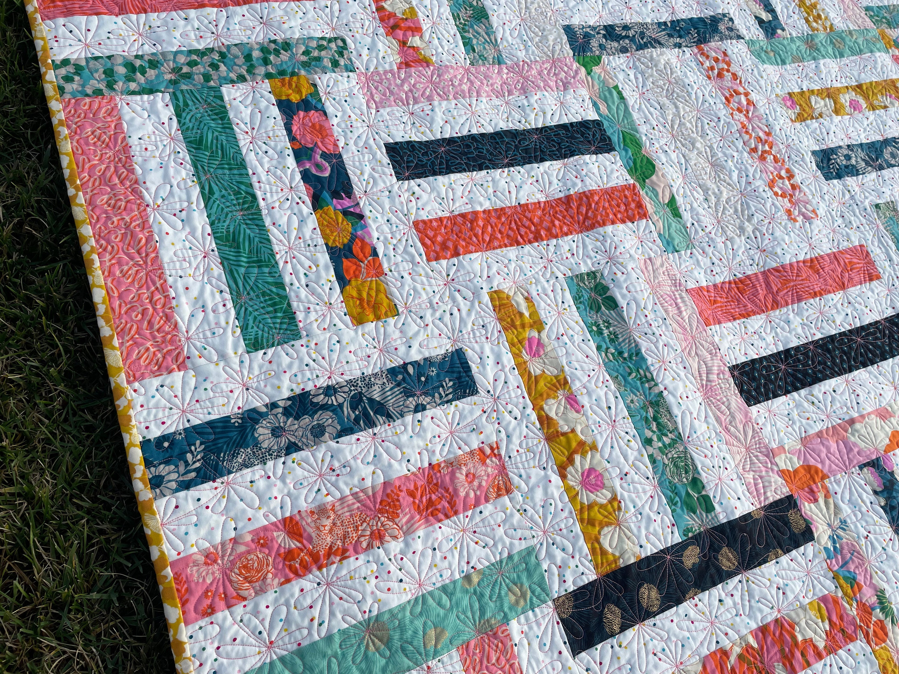 Joyful Stripes 2.0 Quilt Pattern PDF Download - Etsy