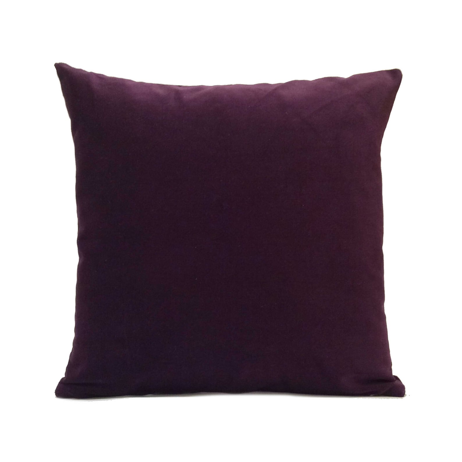 Dark Purple (plum) Pillow, Throw Pillow Cover, Decorative Pillow Cover ...
