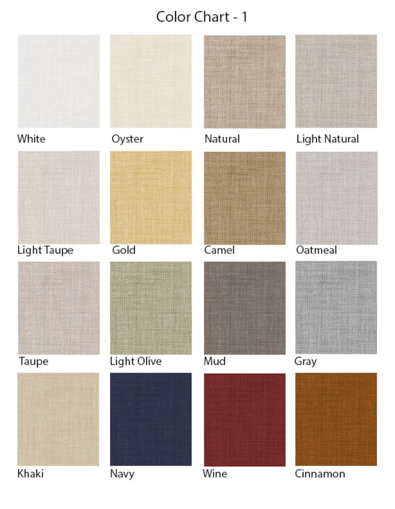 Natural Color Linen Fabric by the Yard, 100% Pure Linen Fabrics in ...