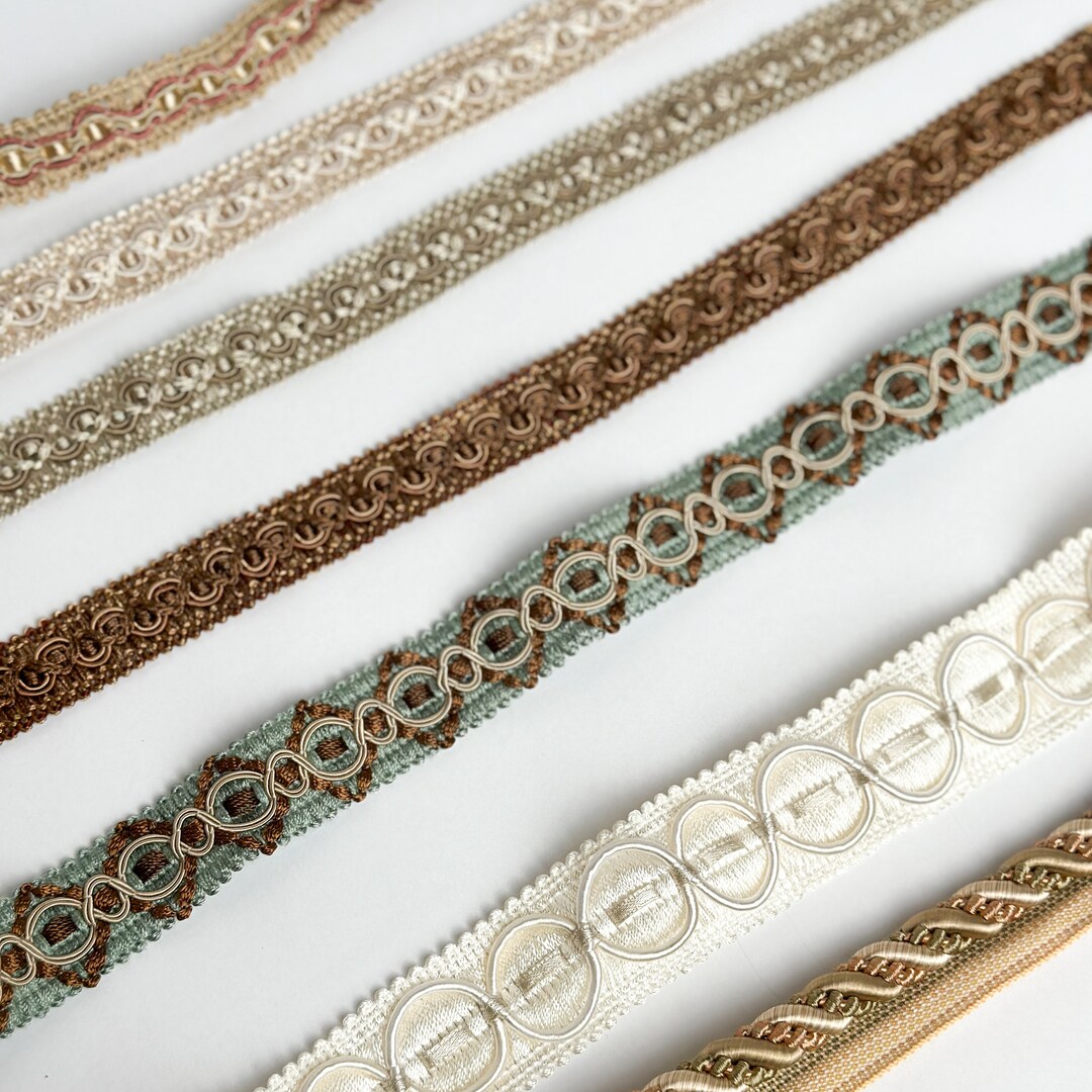 15 Yard of Curtain Fringe Trim Bundle | Home Decor | Classic | Beige ...