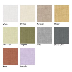 Linen Set Womens Clothing in Various Colors, Elastic Waist Wide Leg ...