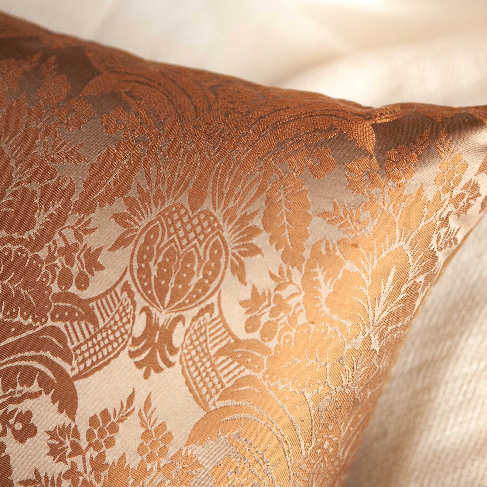 Cinnamon Bronze Pillow Throw Pillow Cover Decorative - Etsy