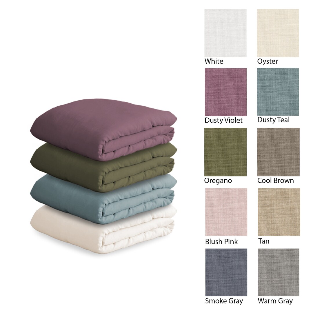 Linen Duvet Cover Queen, Twin, Full, King, Caking Custom Made Bedding ...
