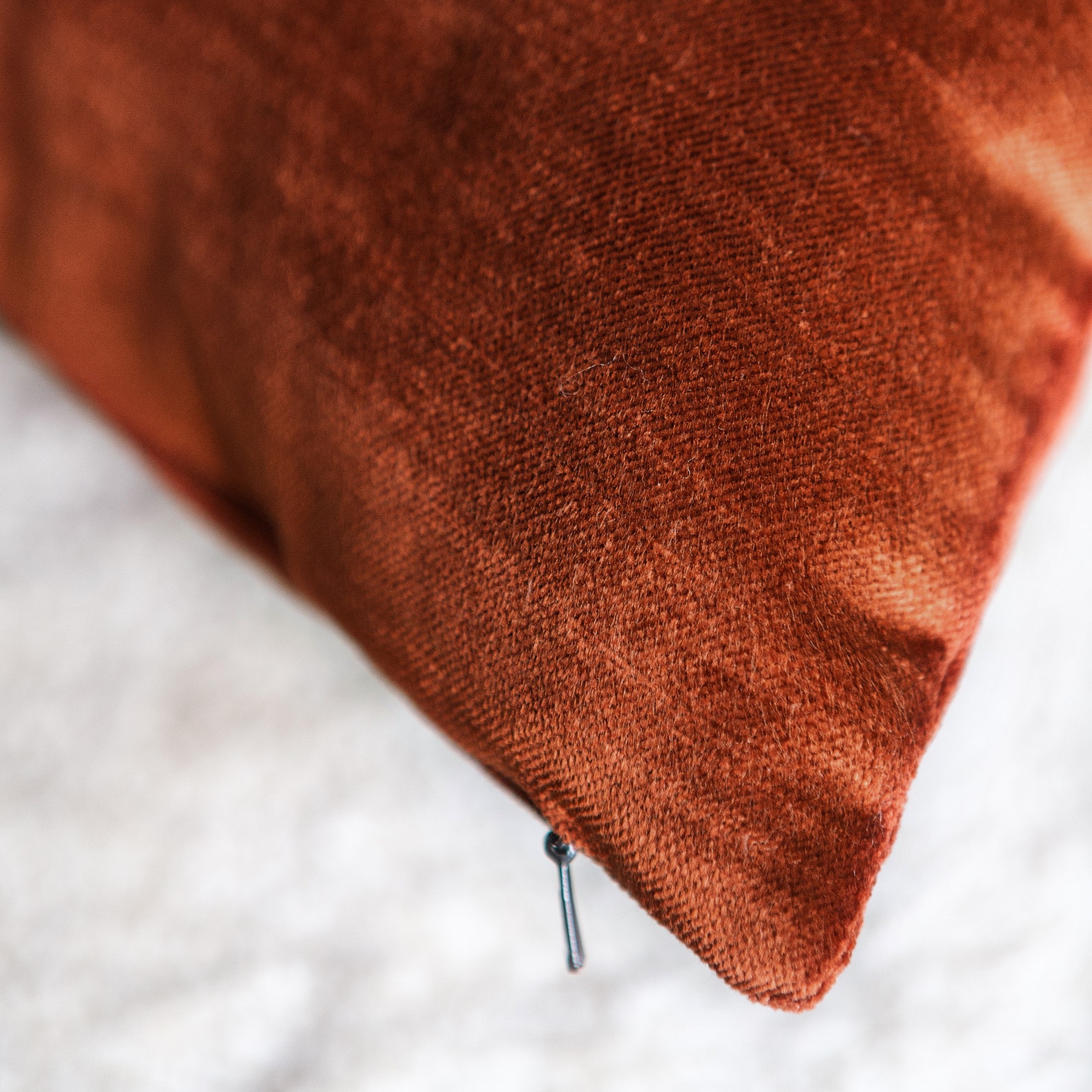 Cinnamon Copper Rust Orange Decorative Throw Pillow Cover - Etsy