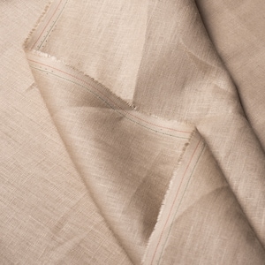 Undyed Natural Linen Fabric by the Yard – Raw 100% Flax Linen ...