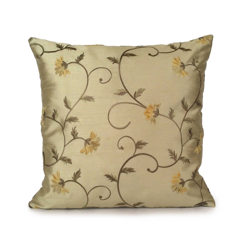 Yellow Cream Decorative Throw Pillow Cover Cushion Covers | Etsy