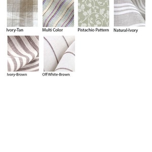 Linen Placemats, Multi-color Linen Placemat Set of 2,4,6, Tan Trendy ...