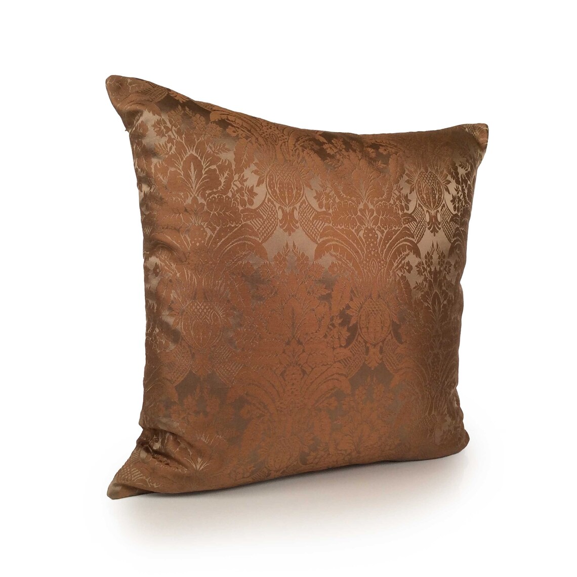 Cinnamon Bronze Pillow, Throw Pillow Cover, Decorative Pillowcase ...