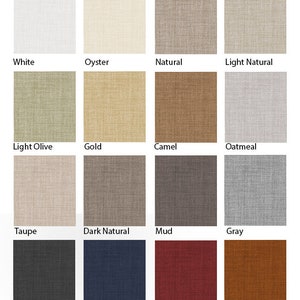 Multi-color Linen Decorative Pillow Cover, Natural Linen Pillowcases ...