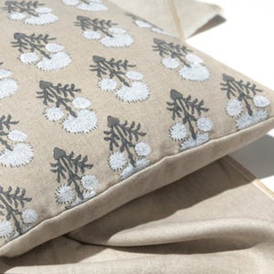 Designer Pillow Set, Bastideaux Bogo Farmhouse Linen Curated Collection ...