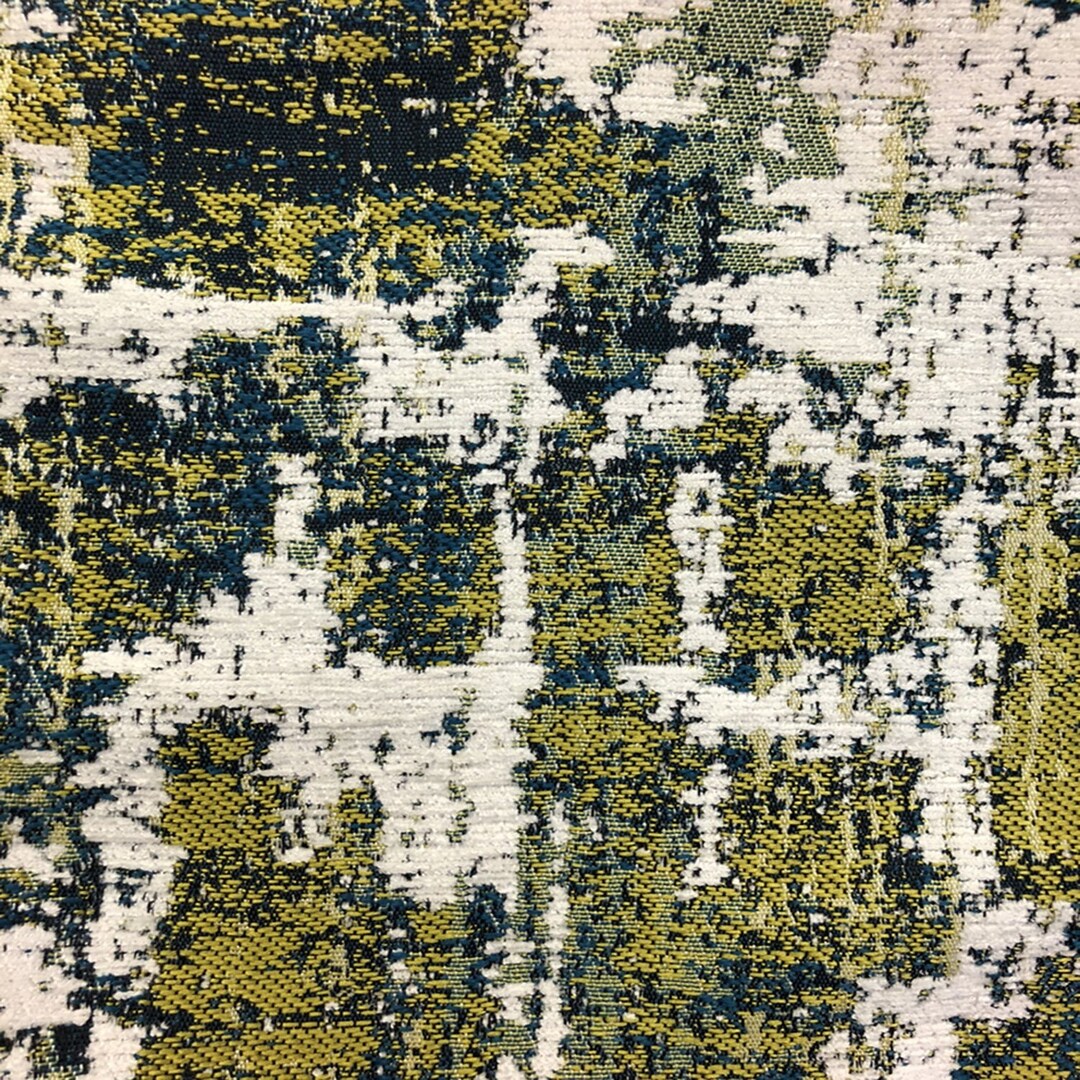 Light and Dark Olive Green/off White Velvet Fabric, Velvet Cotton Blend ...