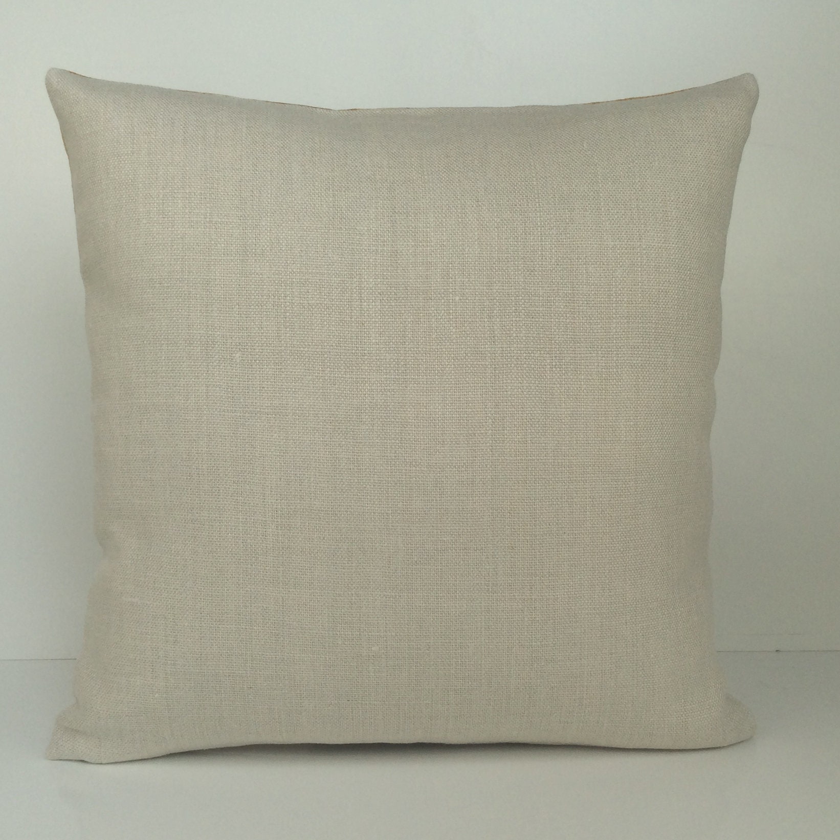 Off White/olive Green Thibaut Designer Linen Decorative Throw | Etsy