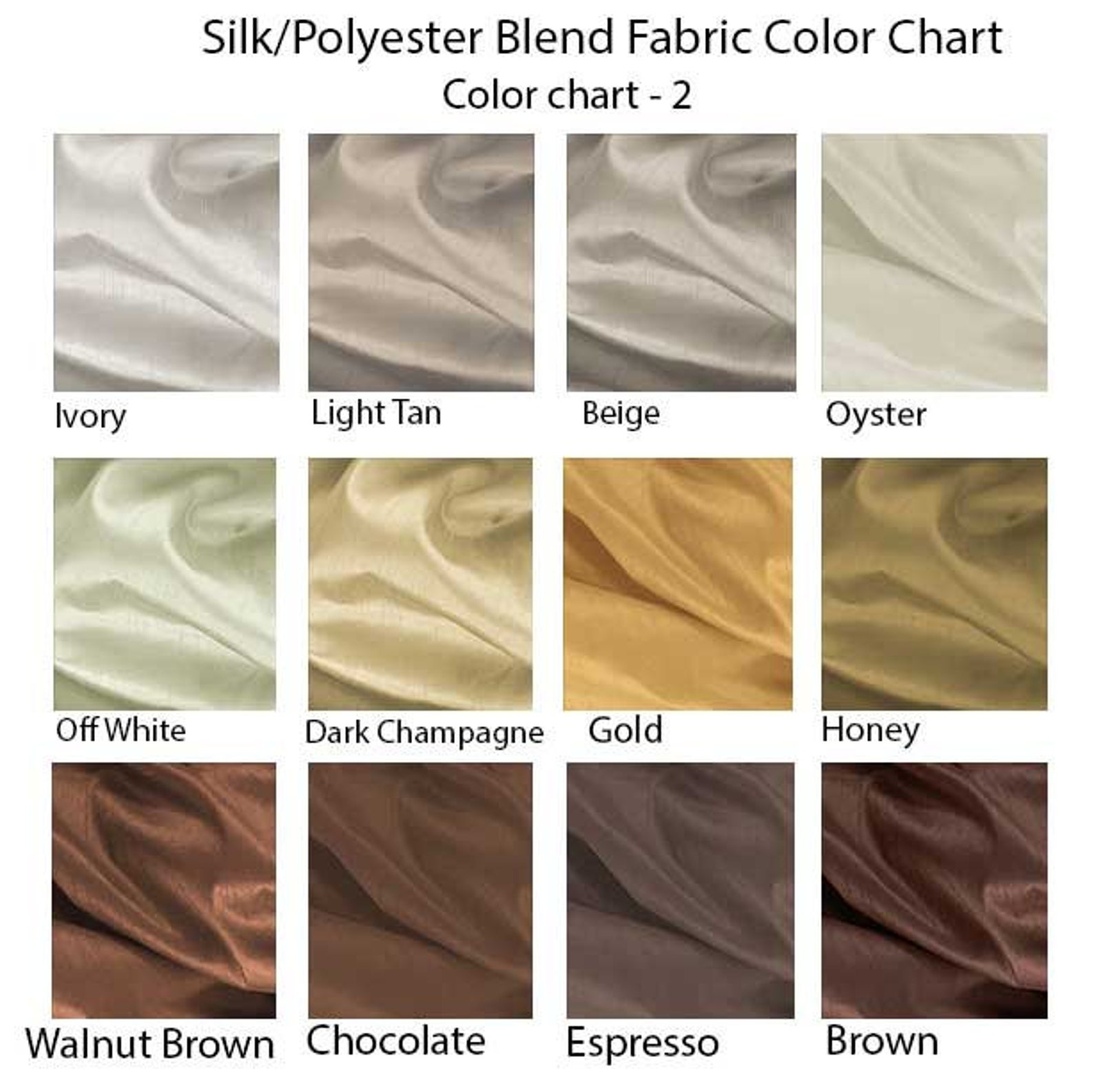 Ivory Silk Fabric Trending Multi Purpose Silk Blend Fabric | Etsy