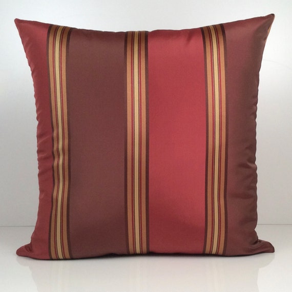 Burgundy and Red Decorative Throw Pillow Cover Toss Pillows | Etsy